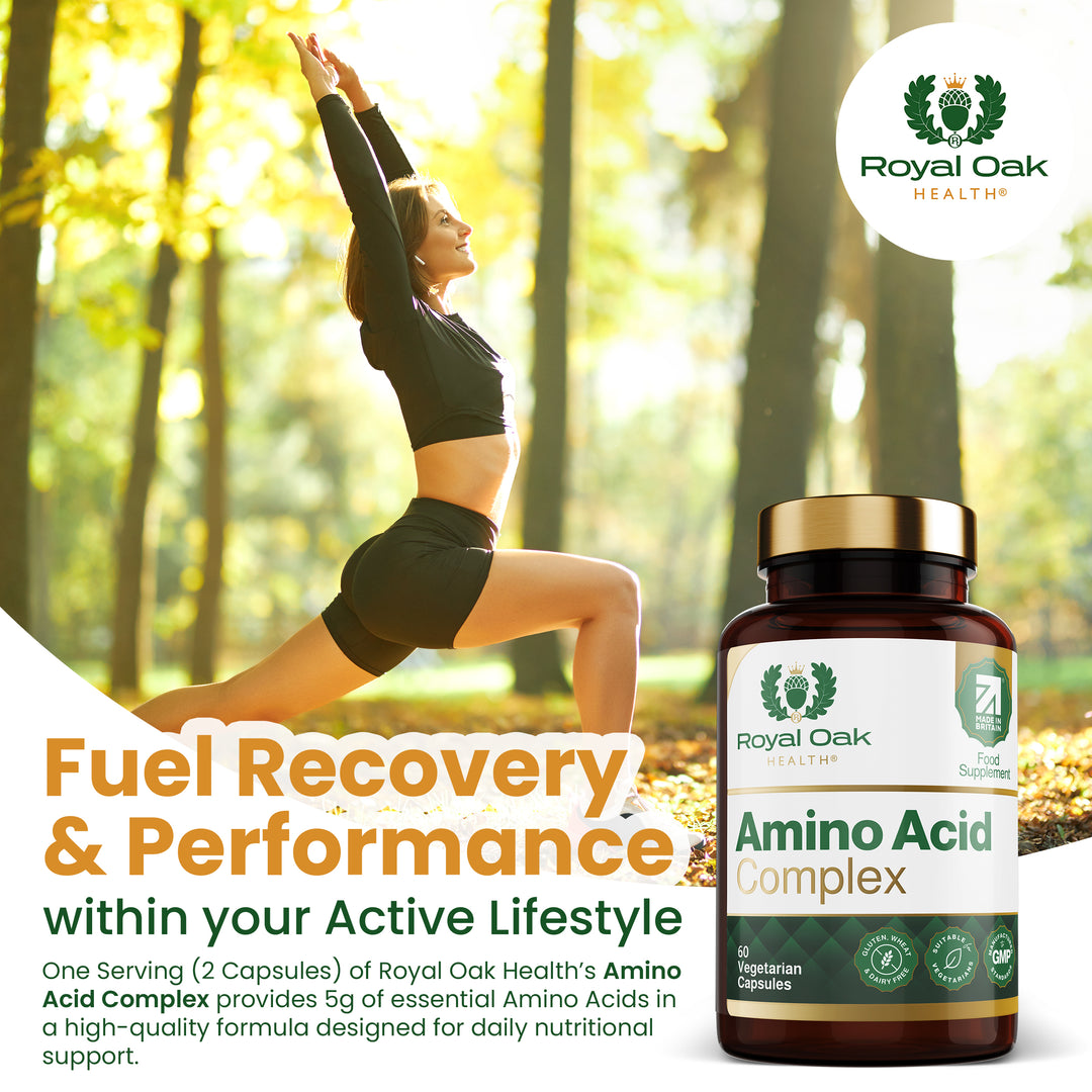 Full Spectrum Amino Acid | 60 Capsules – Royal Oak Health
